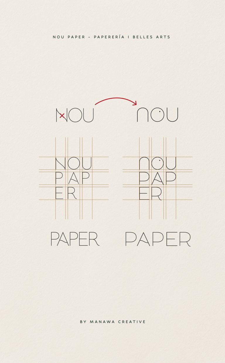 Branding Nou Paper - Estudio de branding, diseño gráfico y desarrollo web